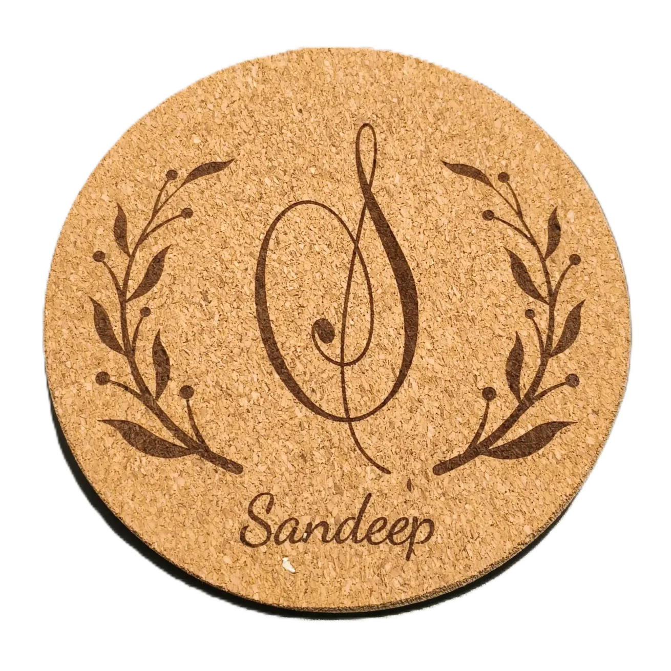 Personalised Monogram Coaster – Engraved Gift | Engravia